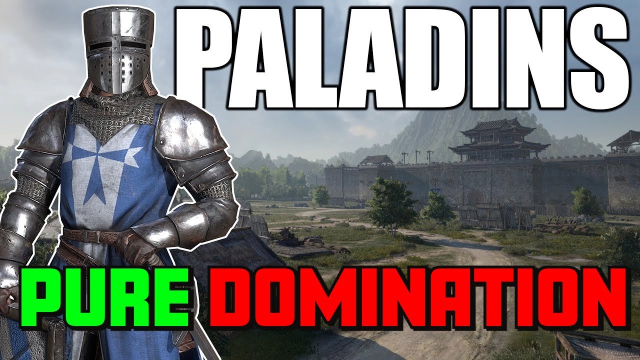 Conquerors Blade: - (SUPER OP) - (PALADIN DOMINATION) Gameplay - YouTube