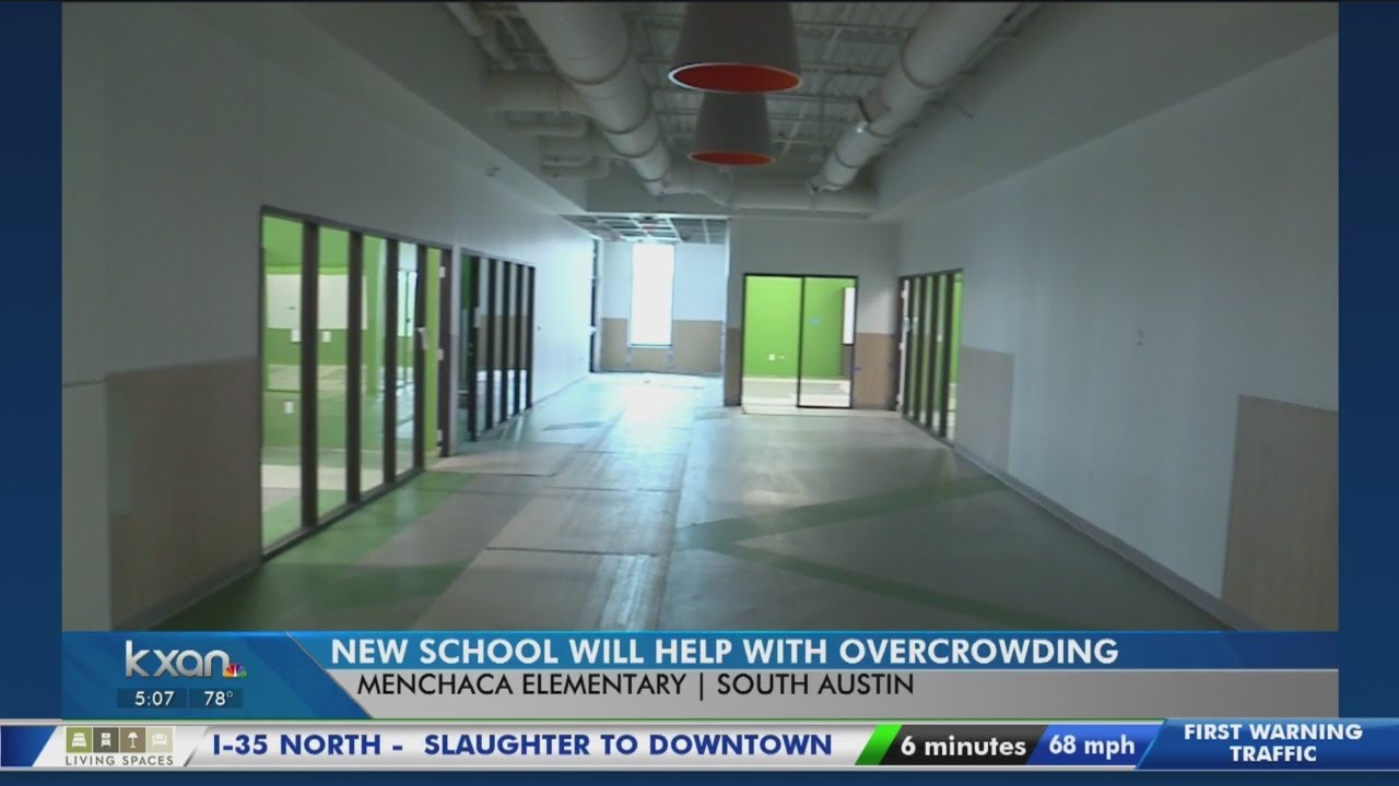 Inside Austin's newest modernized Menchaca Elementary School - YouTube