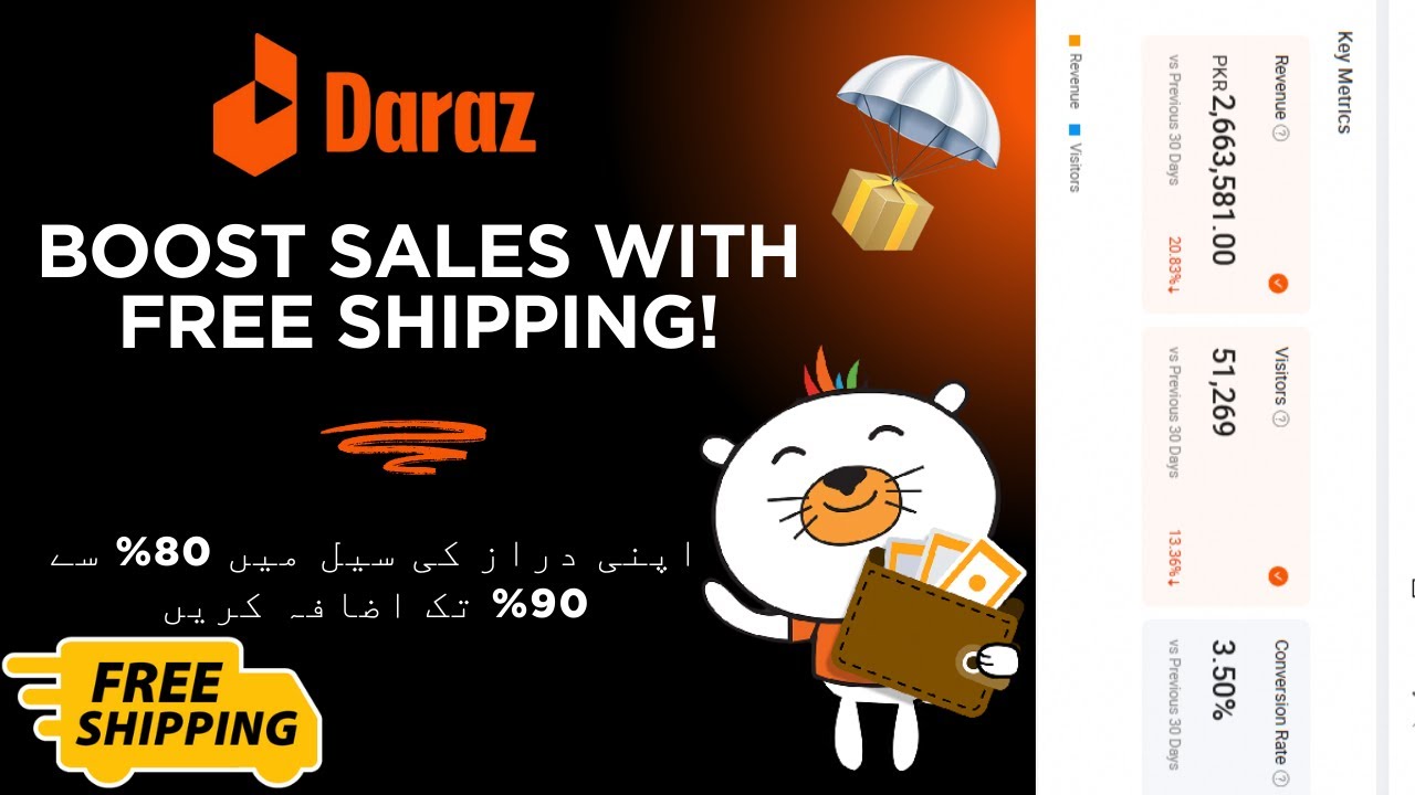 Daraz Free Shipping Program 2025 | How To Increase Product Sales ...