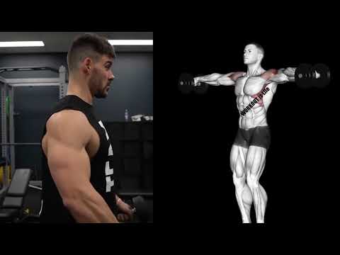 BEST SHOULDER WORKOUT | Front, Medial, Rear Delts Exercise - YouTube