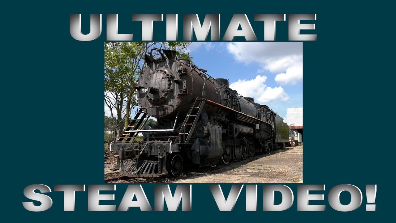 ULTIMATE STEAM ENGINE VIDEO! Steam locomotives running & inside them ...