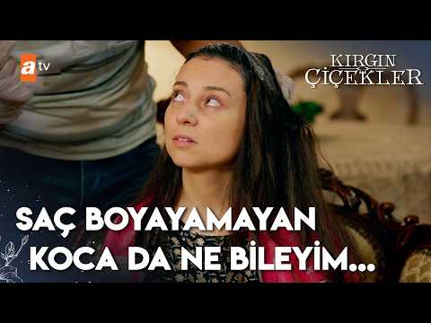 Kemal, Mesude'nin saçlarını boyuyor - Kırgın Çiçekler 16. Bölüm