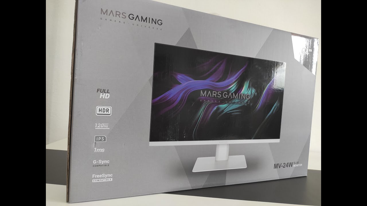 Monitor Mars gaming MV 24 - YouTube