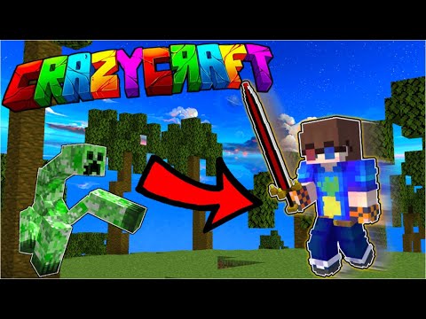 Crafting Big Bertha! Minecraft Crazy Craft - YouTube