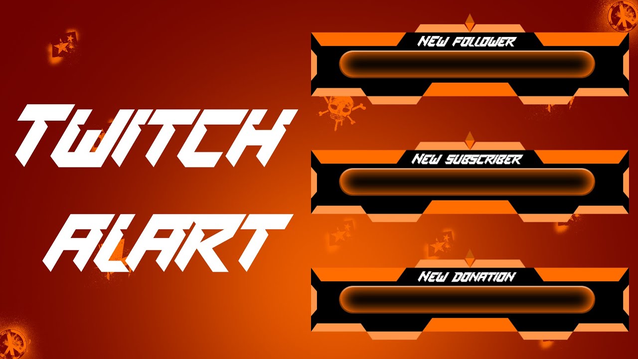 Free Twitch Alerts Download - Stream Overlay Template - YouTube
