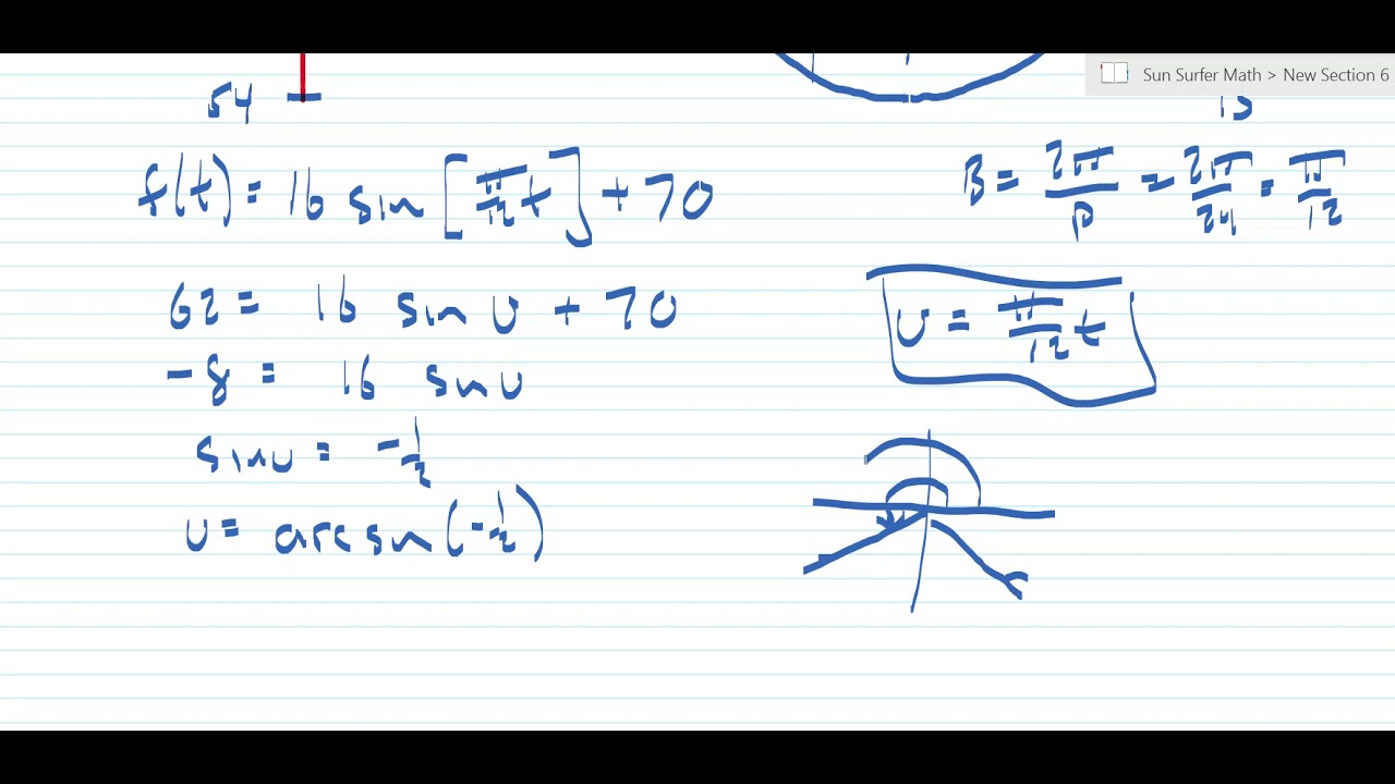 Trigonometry: Applications of Sinusoidal Functions - Temperature 2 ...