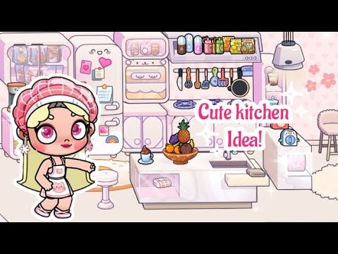 Creating a Cute Kitchen in Avatar World | Adorable Kitchen Makeover ...