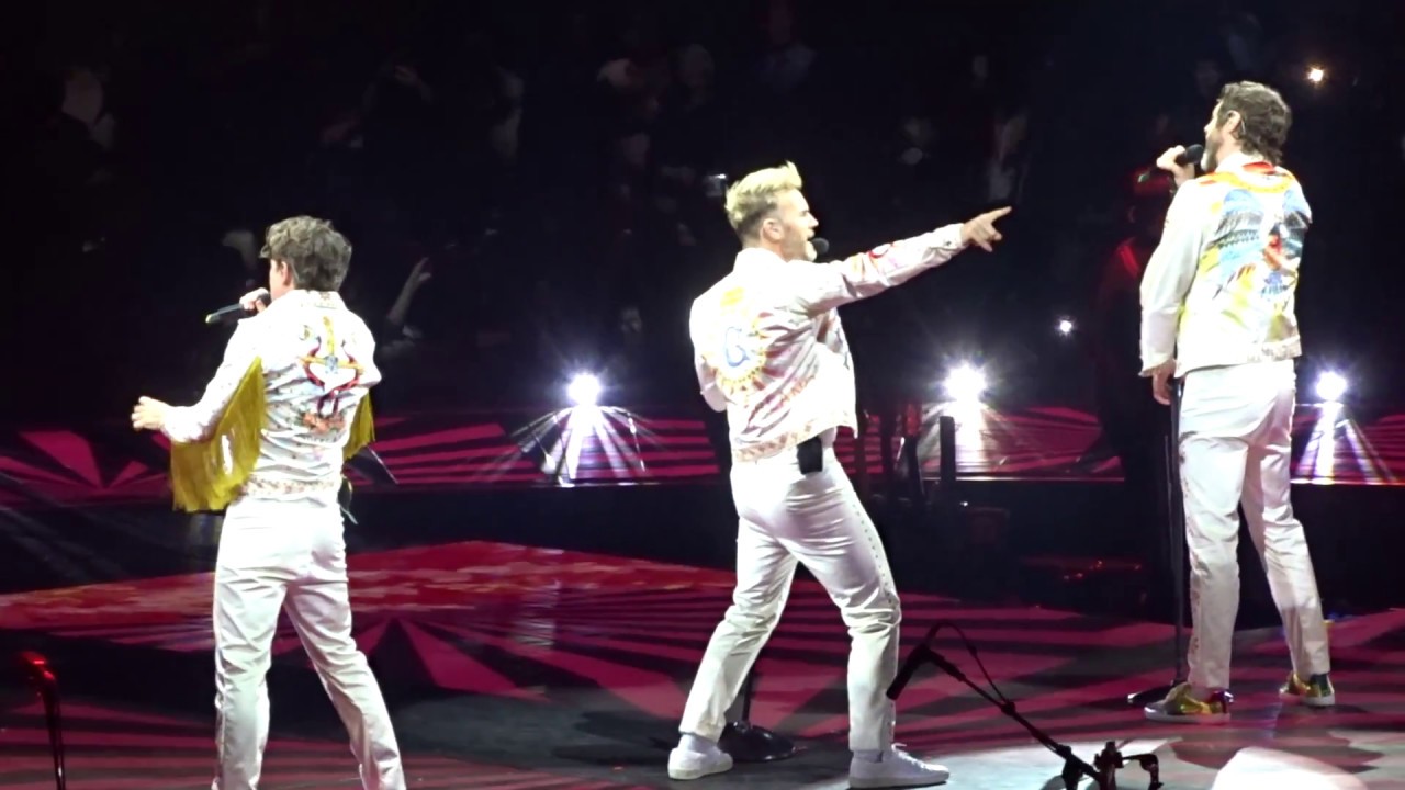 Take That @ Manchester Arena - Wonderland - YouTube