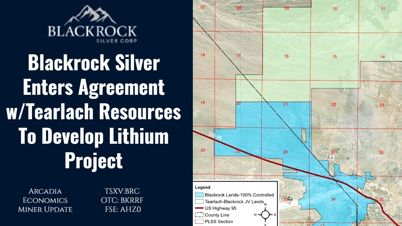 Blackrock Silver Enters Agreement w/Tearlach To Develop Lithium Project ...