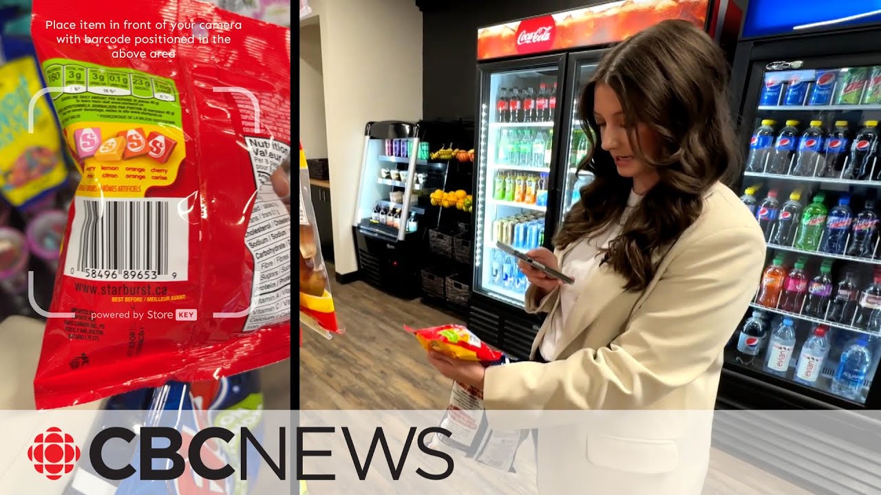 No wallet? No problem at this app-based, cashierless store - YouTube