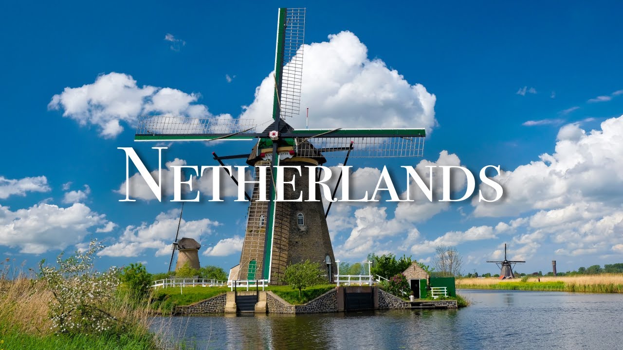 🇳🇱 4K NETHERLANDS by DRONE - THE GEM OF THE NORTH (4K TRAVEL VIDEO)(4K ...