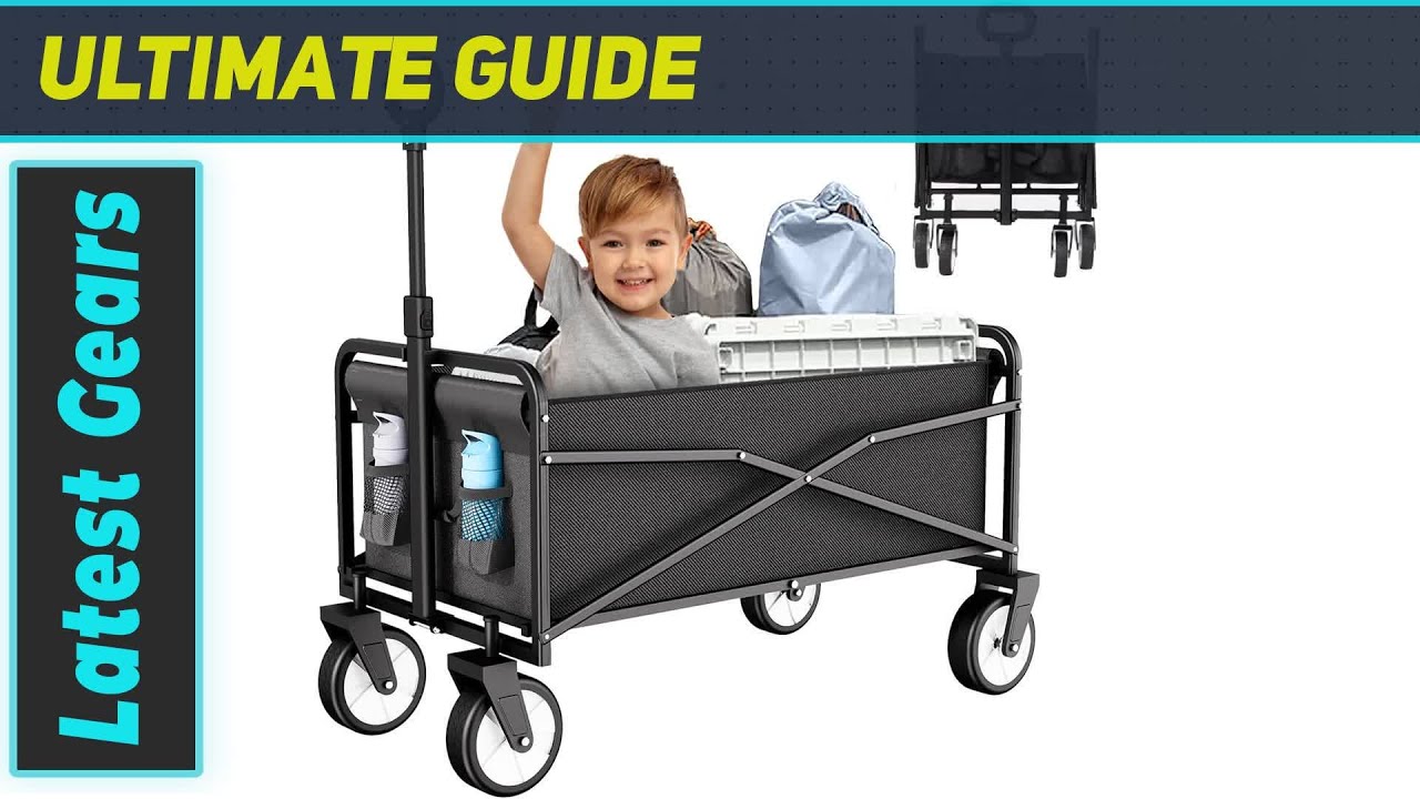Wagons Carts Foldable: Ultimate Collapsible Wagon? - YouTube