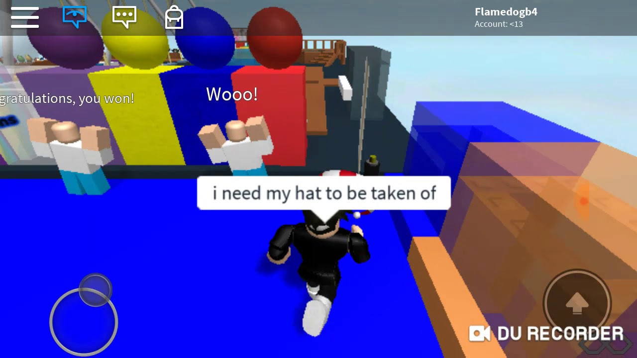 Playing real obby - YouTube