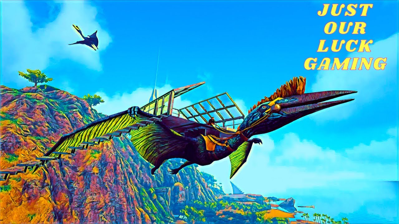 I BUILT a PORTABLE FLYING GREENHOUSE! | MUST SEE ARK SURVIVAL EVOLVED ...