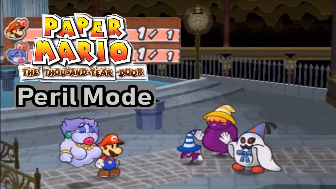 Paper Mario: TTYD - Shadow Sirens (w/Doopliss) - Peril Mode - YouTube
