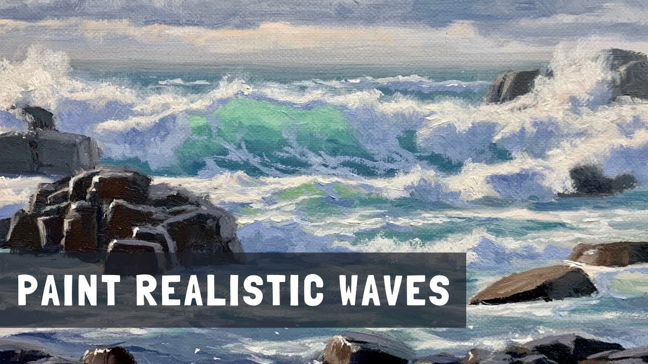 Paint REALISTIC OCEAN WAVES by Doing This! - YouTube