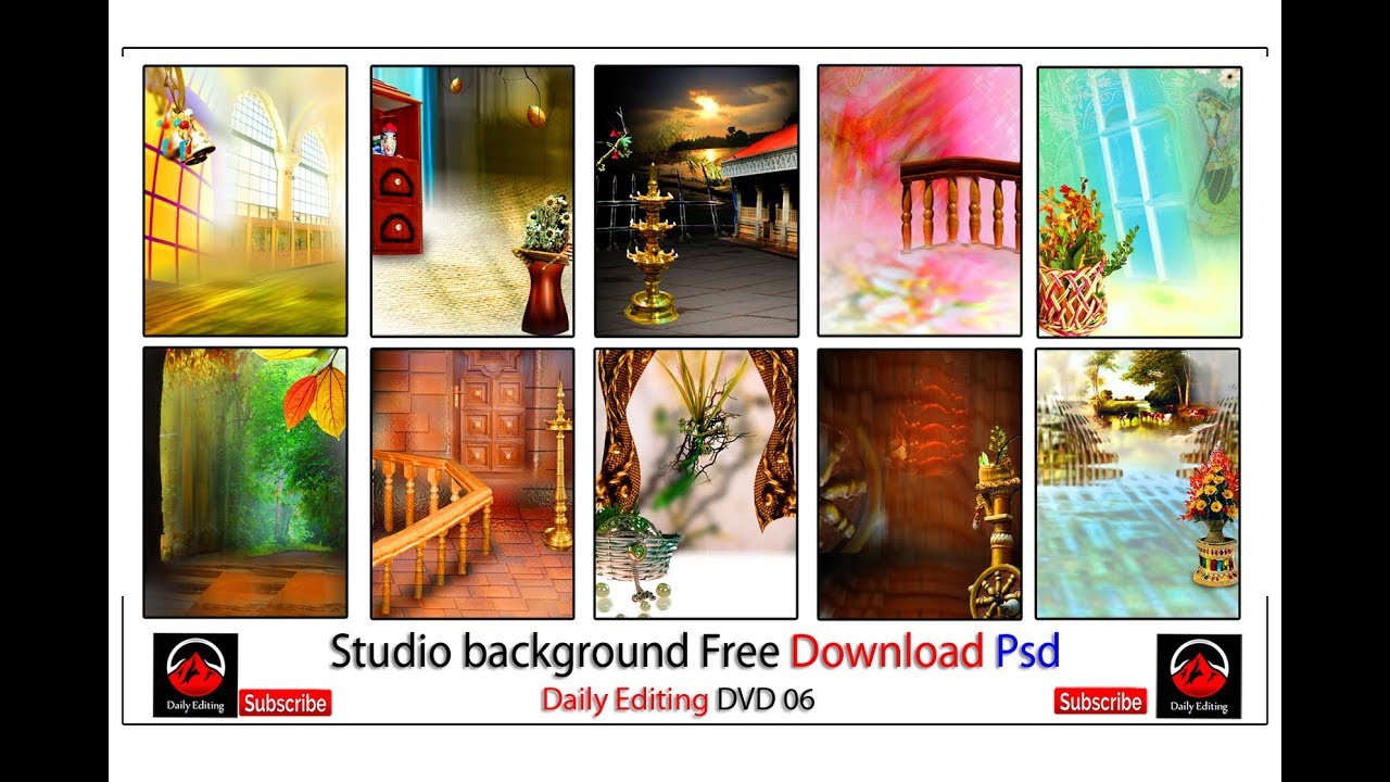 Studio Background Psd File DVD 06 free Download LINK IN Dispersionss ...