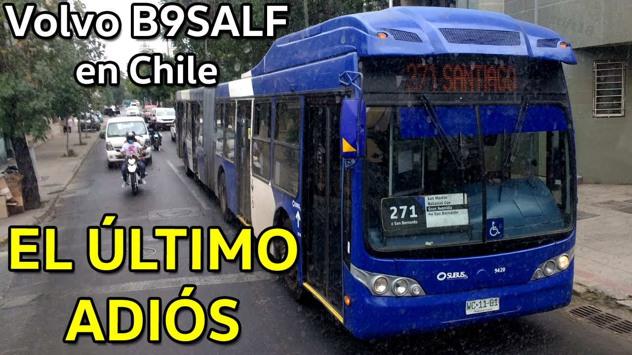 El Último Adiós a los Volvo B9S en Chile - Crónica de Último Servicio y ...