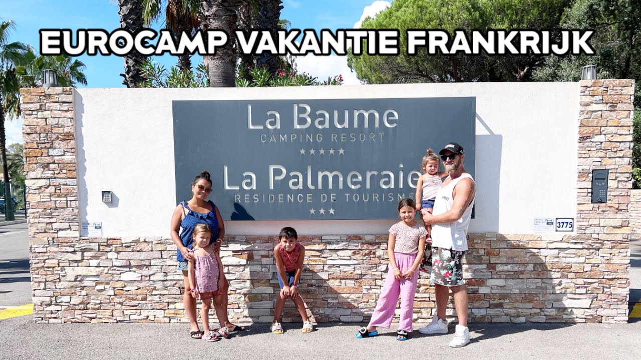 EUROCAMP ZOMERVAKANTIE ZUID FRANKRIJK 🇫🇷 CAMPING LA BAUME LA PALMERAIE ...