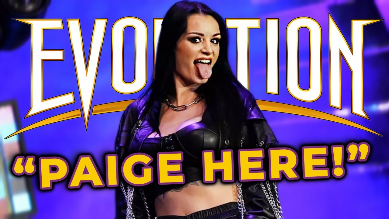 "Big Surprises" And Paige Return At WWE Evolution - YouTube