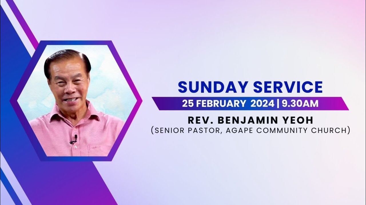 Faith – The Ability To See by Rev. Benjamin Yeoh - YouTube