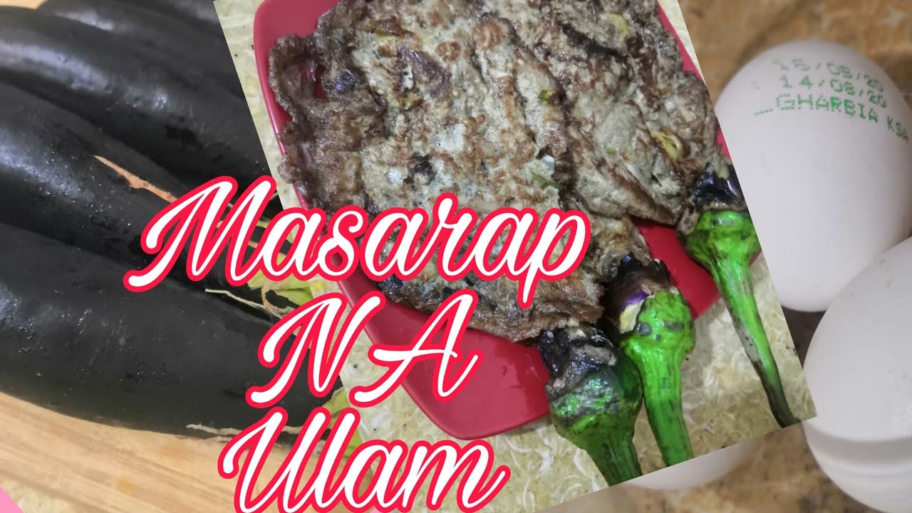 Tortang talong with egg - YouTube