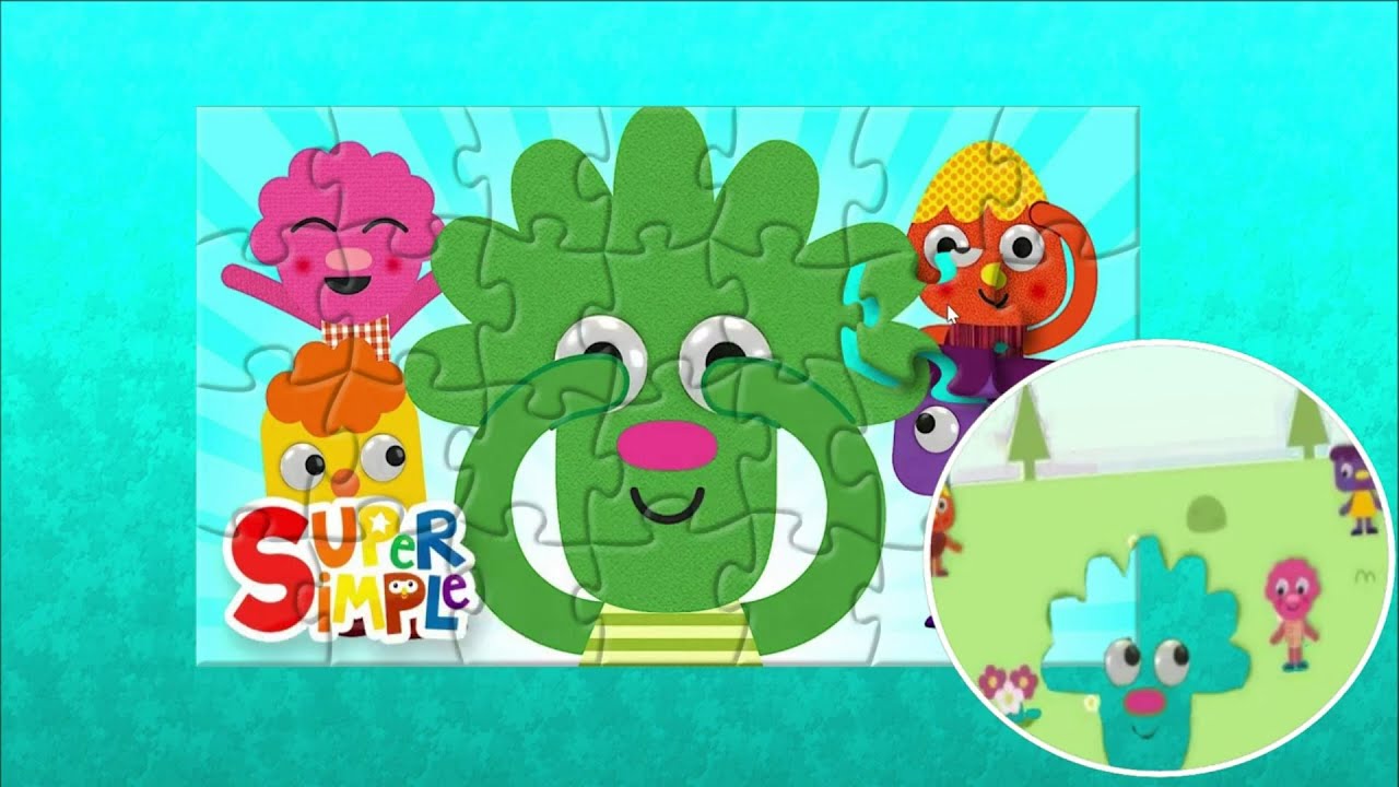 Hide And Seek featuring Noodle & Pals Super Simple Songs Puzzle Top ...