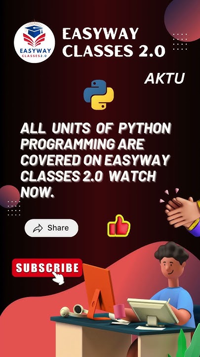 ALL UNITS OF PYTHON PROGRAMMING | BCC302/BCC402| B.Tech 2nd year | #aktu #python #easyway # ...