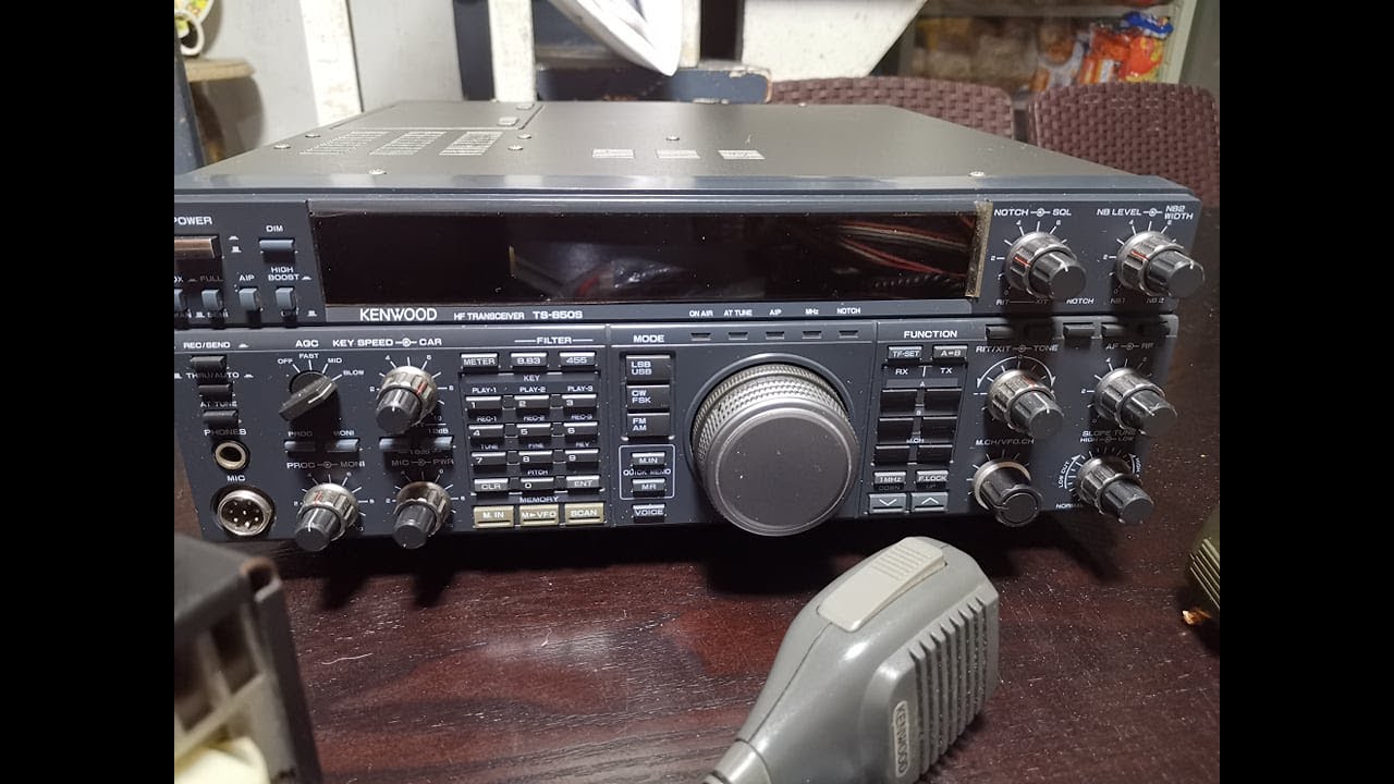 KENWOOD TS-850S HF UNBOXING - YouTube