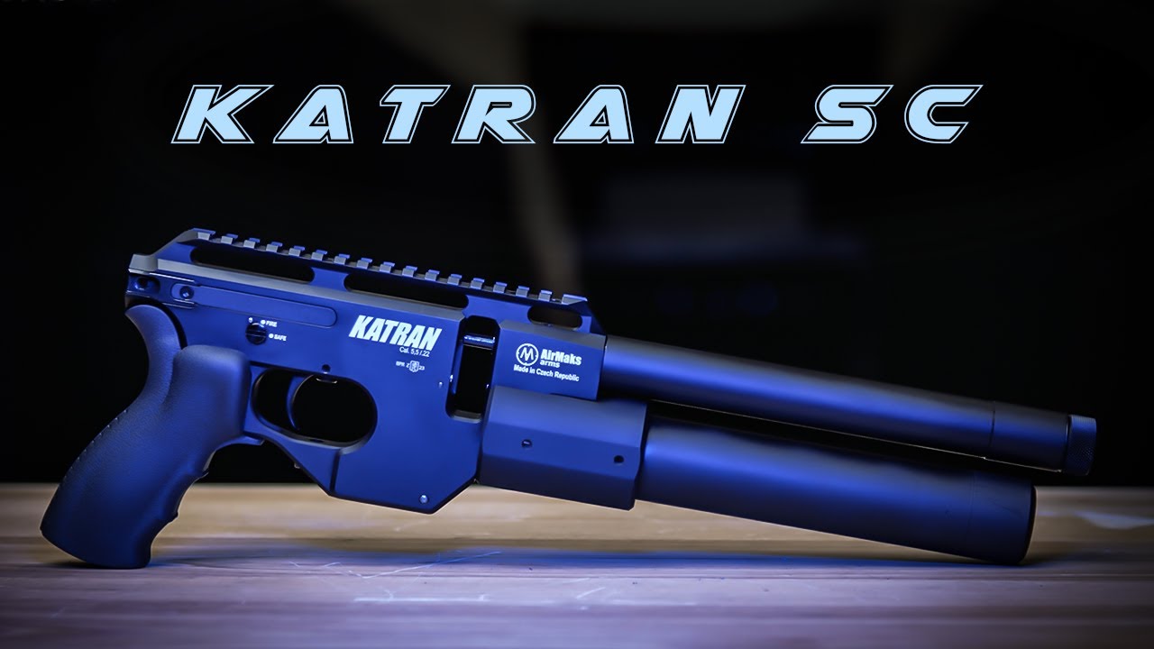 Test vzduchovky AIRMAKS KATRAN SC 5,5MM - YouTube