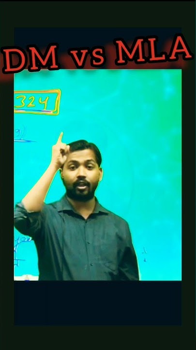 DM vs MLA POWER💪😈#khansir #shorts #viral - YouTube