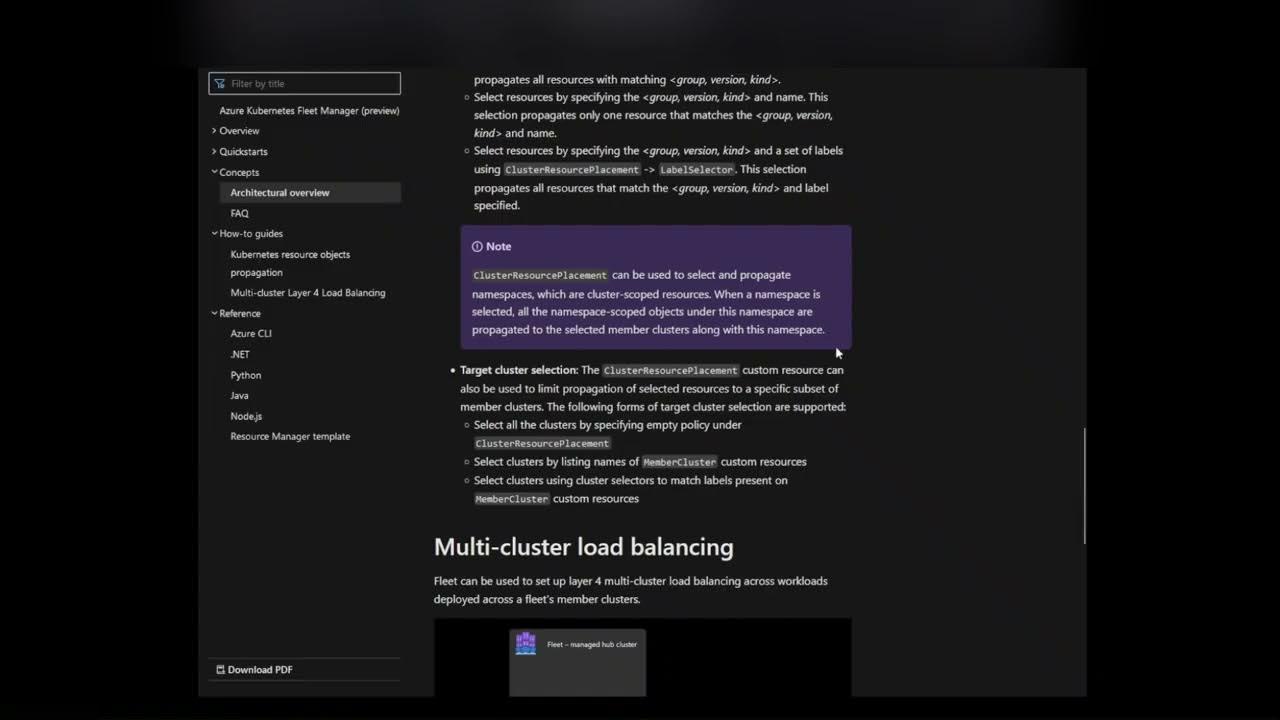 Azure Kubernetes Fleet Manager - Multi-cluster Management in Azure ...