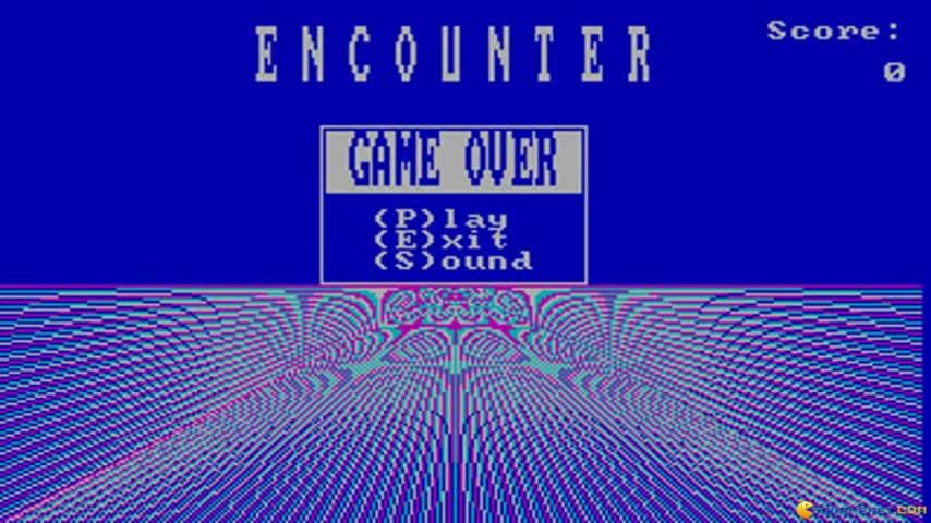 Encounter gameplay (PC Game, 1984) - YouTube
