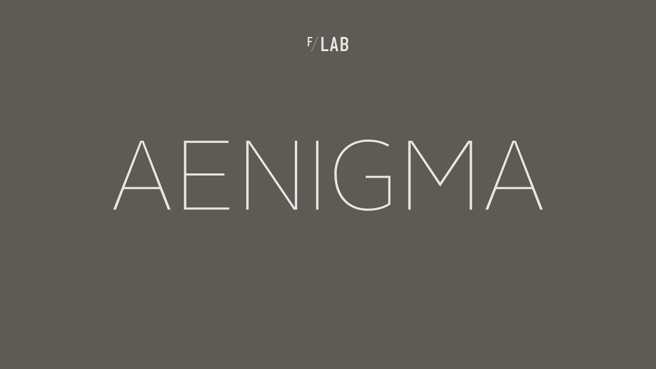 F/LAB AENIGMA - YouTube