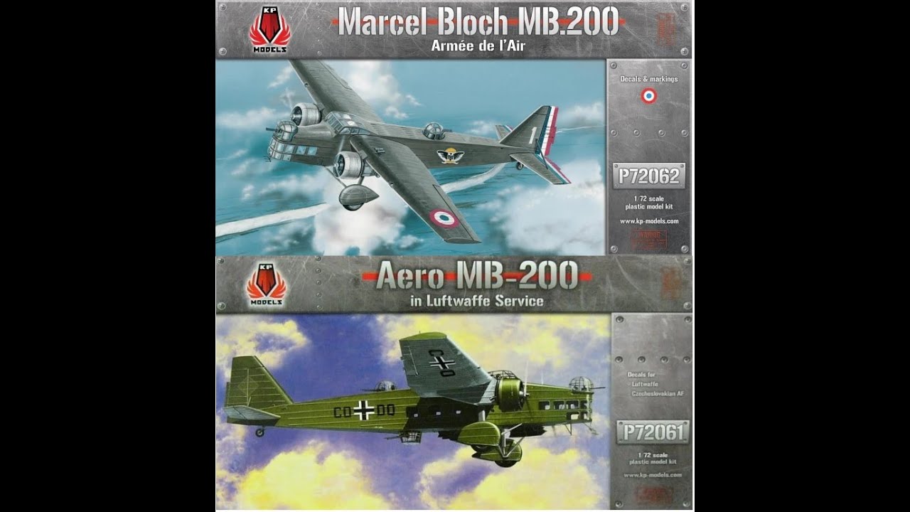 В мире моделизма выпуск 134 - Aero\Marcel Bloch MB.200 - YouTube