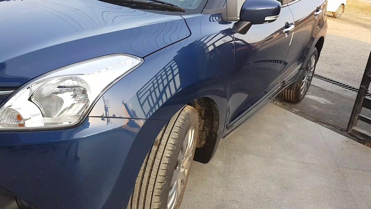 Baleno Nexa blue colour - YouTube