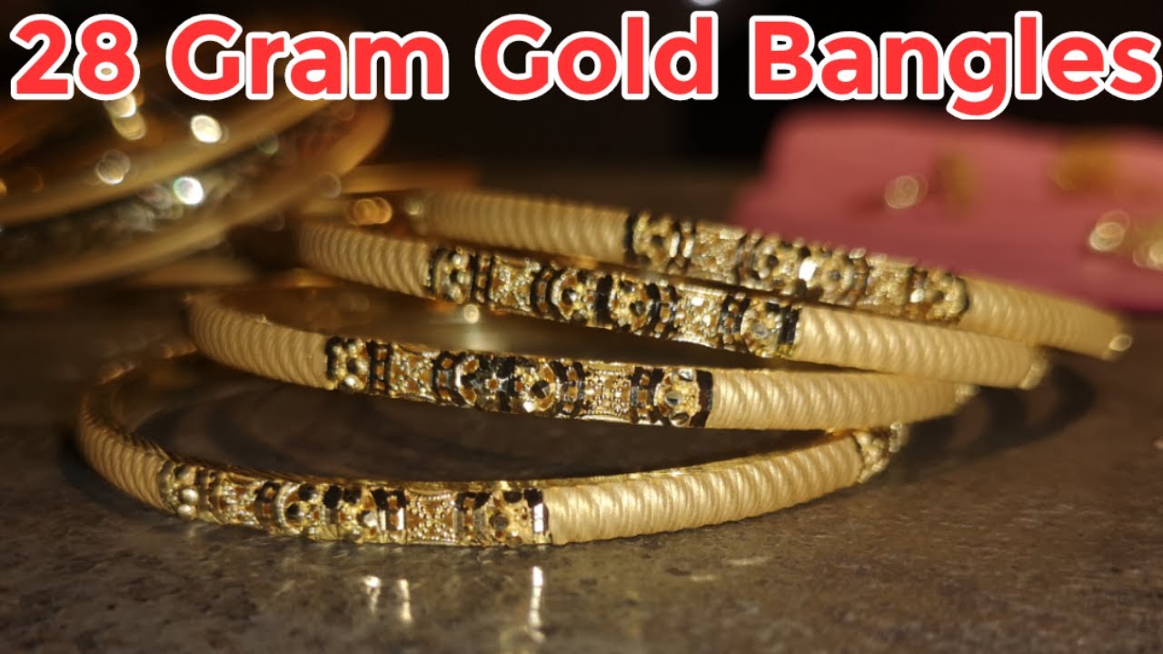 7 gram gold bangles designs | sone ke kangan | gold chudiyan design ...