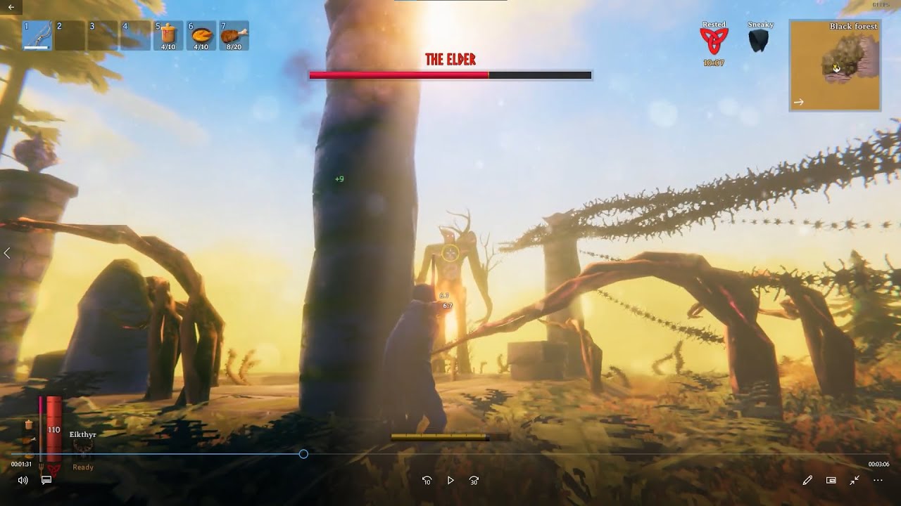 Second Boss Valheim The Elder - YouTube