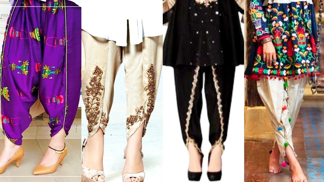 New Latest Tulip Pants Designs || Tulip Shalwar Design Ideas 2020 - YouTube