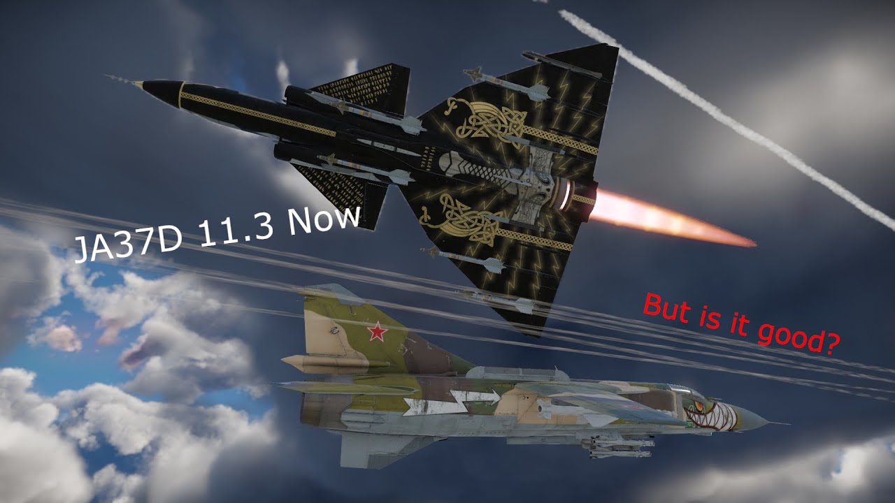 JA37D went to 11.3 - YouTube