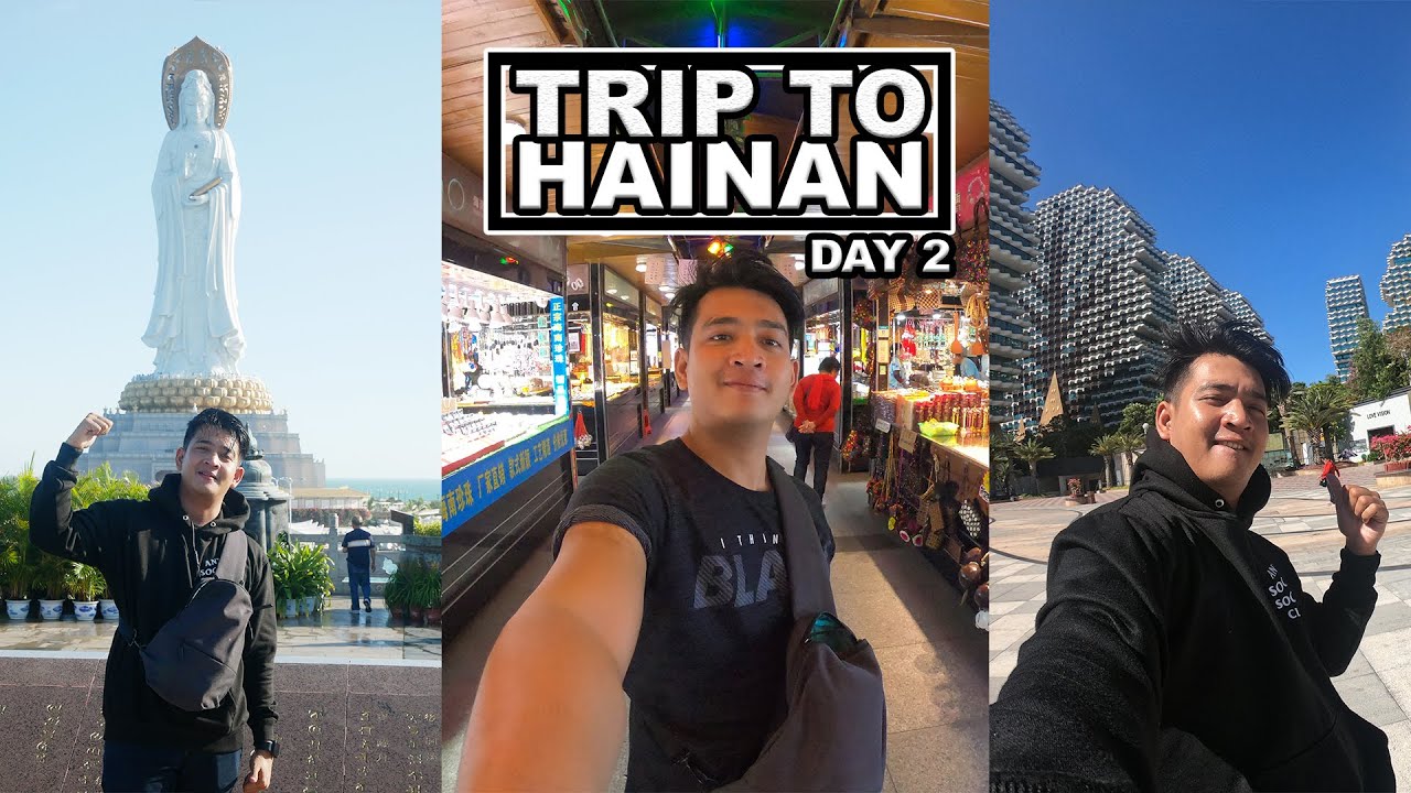 TRIP TO HAINAN [DAY 2] | PATUNG TERBESAR DI DUNIA..!!!!! | TRAVEL VLOG ...
