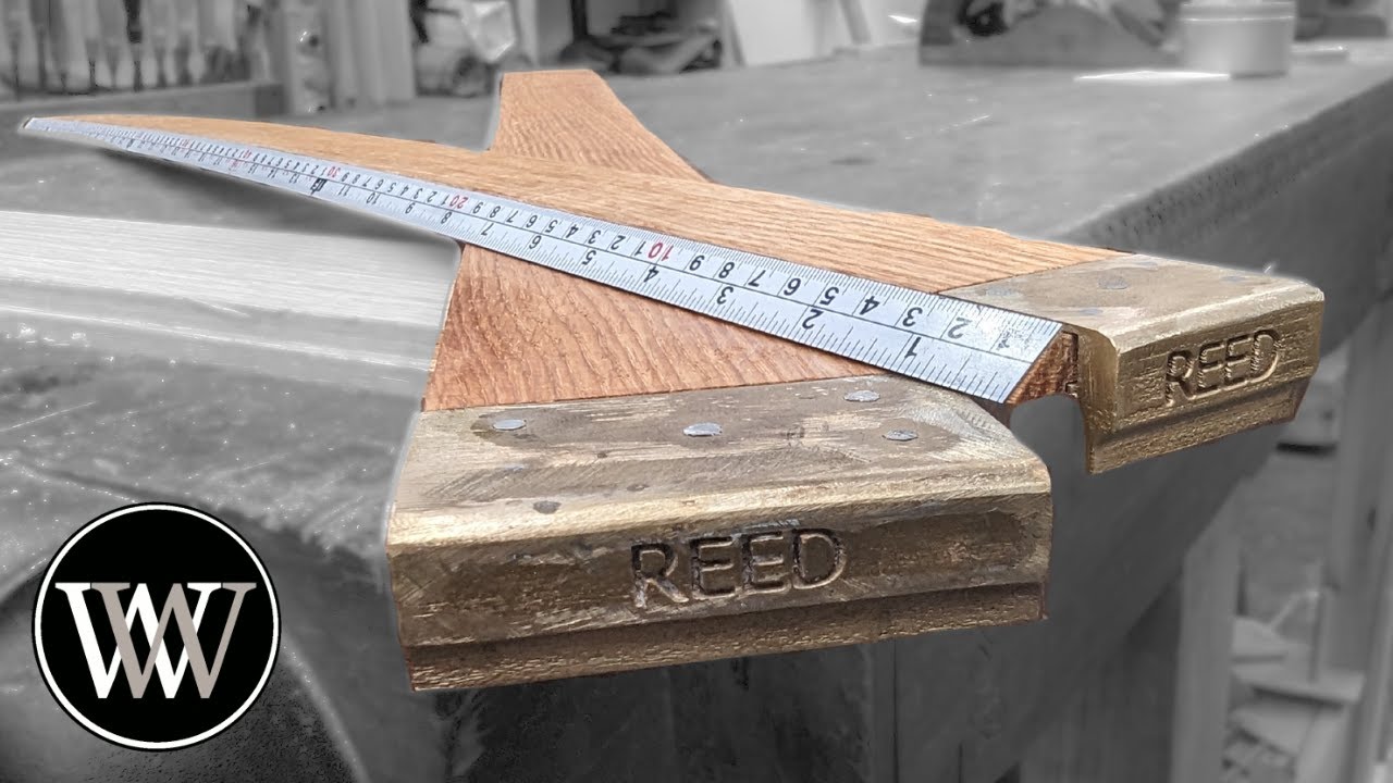 Making A Lipped Ruler Form REED Planes - YouTube