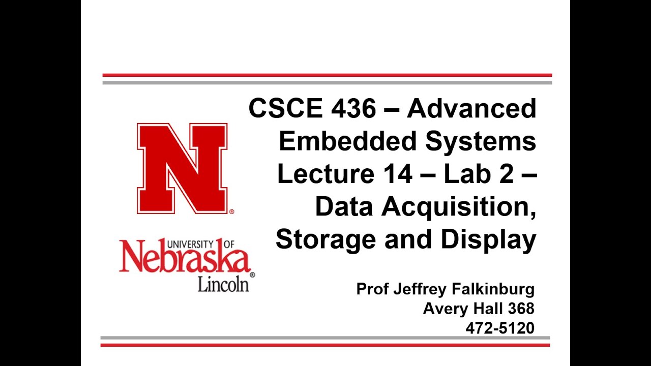 CSCE 436 Lab 2 Introduction - YouTube