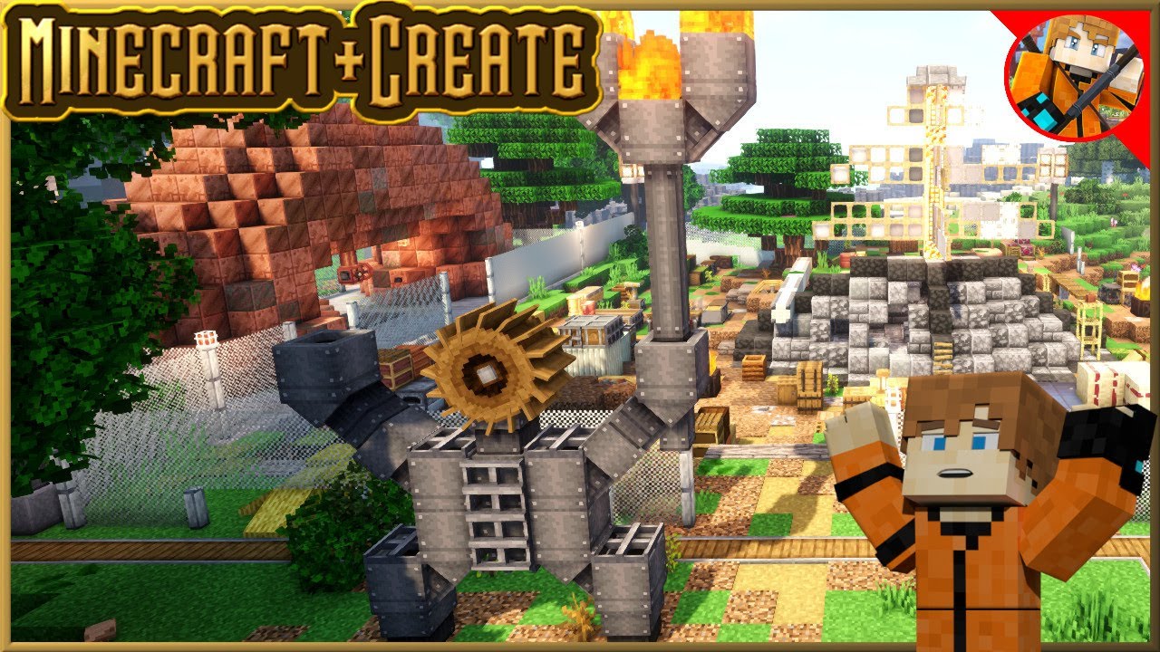 The Minecraft Junkyard - Create Mod SMP - YouTube