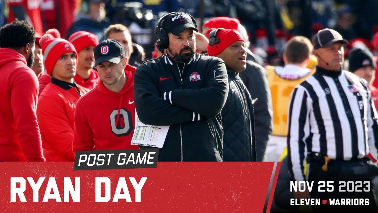 Ryan Day breaks down Ohio State's 30-24 loss to Michigan - YouTube