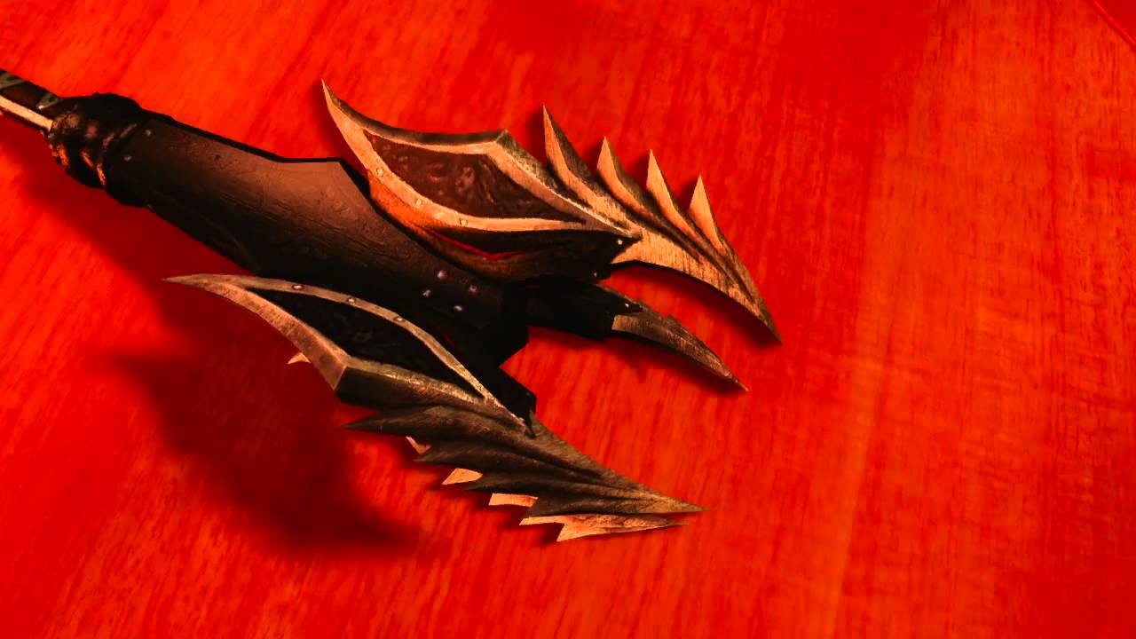 8k Texture Series: Daedric Mace (Skyrim) - YouTube