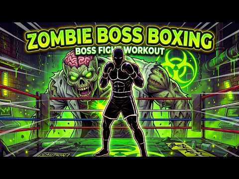🧟 TOXIC ZOMBIE BOSS BOXING ☣️🟢 Interactive Boss Fight Boxing Workout  🥊 Immersive Warm Up