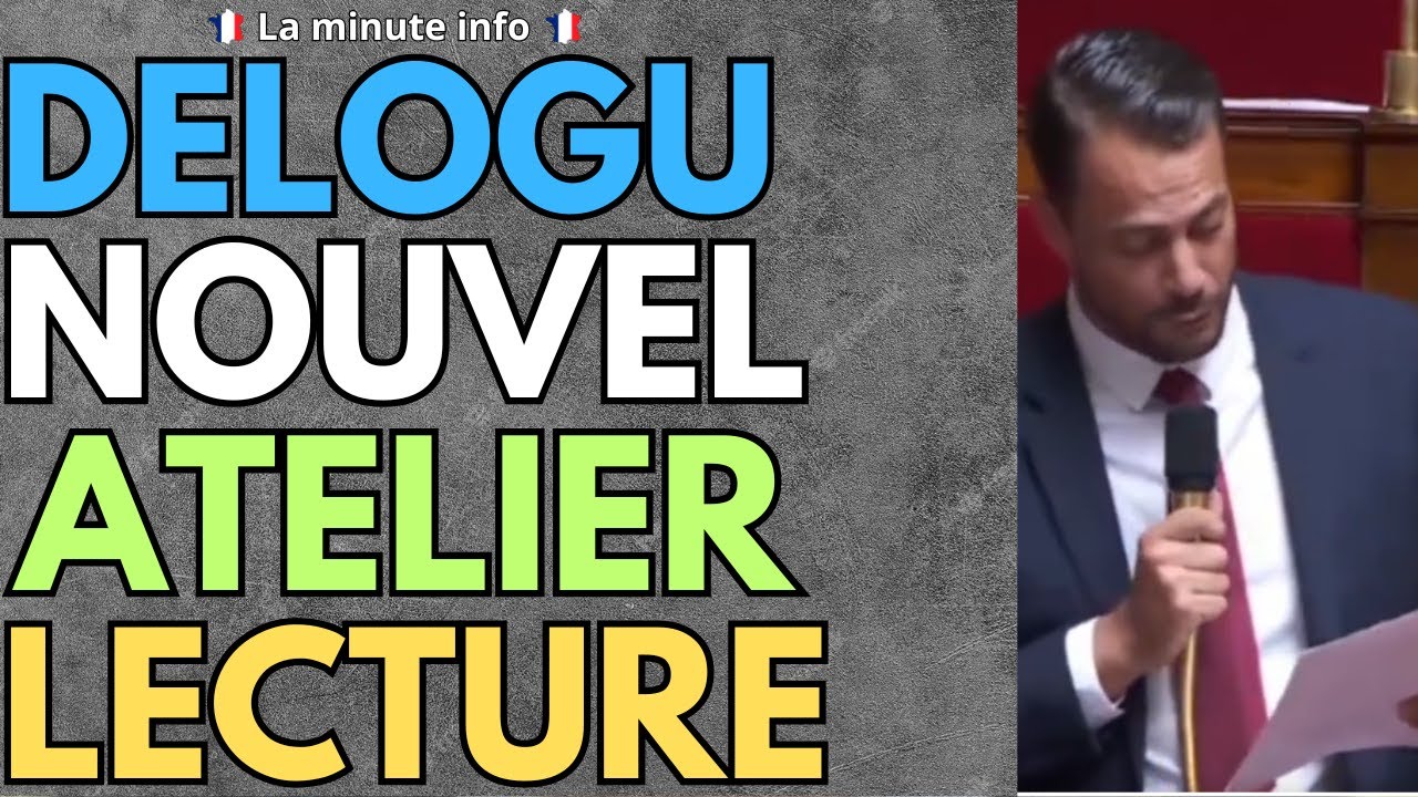 NOUVEL ATELIER LECTURE DE SEBASTIEN DELOGU A L'ASSEMBLÉE NATIONALE , IL ...