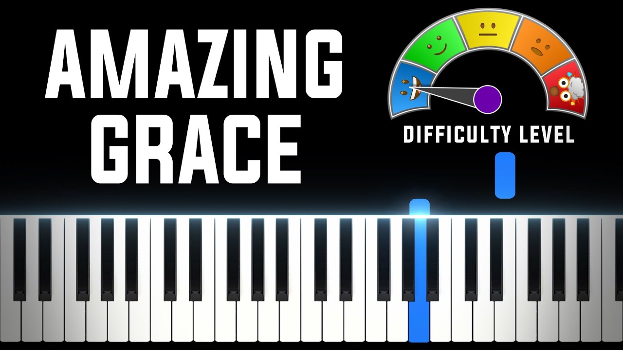 Amazing Grace | EASY Piano Tutorial + Sheet Music (PDF) - YouTube