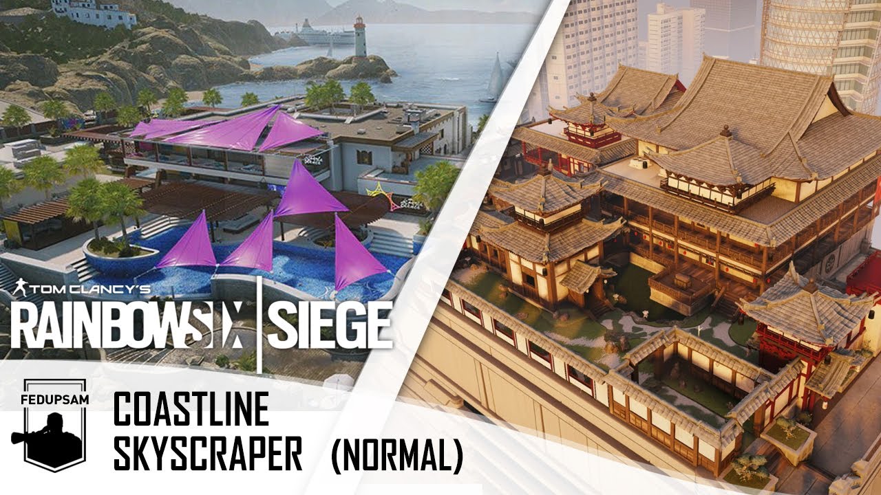 Rainbow Six Siege | Harita: Coastline - Skyscraper | Normal - YouTube